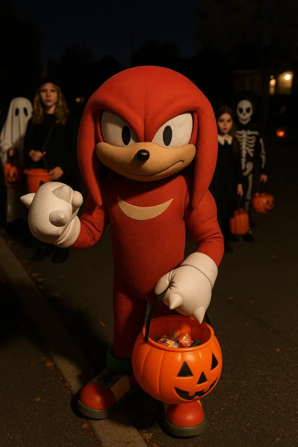 Knuckles Cosplay Pattern DIY - Sonic Movie's - CraftArts Lab
